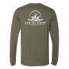Long Sleeve T-shirt with Front and Back AWK Logo (Available in Multiple ...