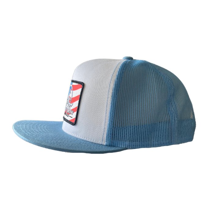 Classic Trucker w/ Square And We Know Flag Patch - AWK Merch