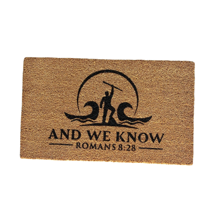 And We Know Welcome Mat - AWK Merch