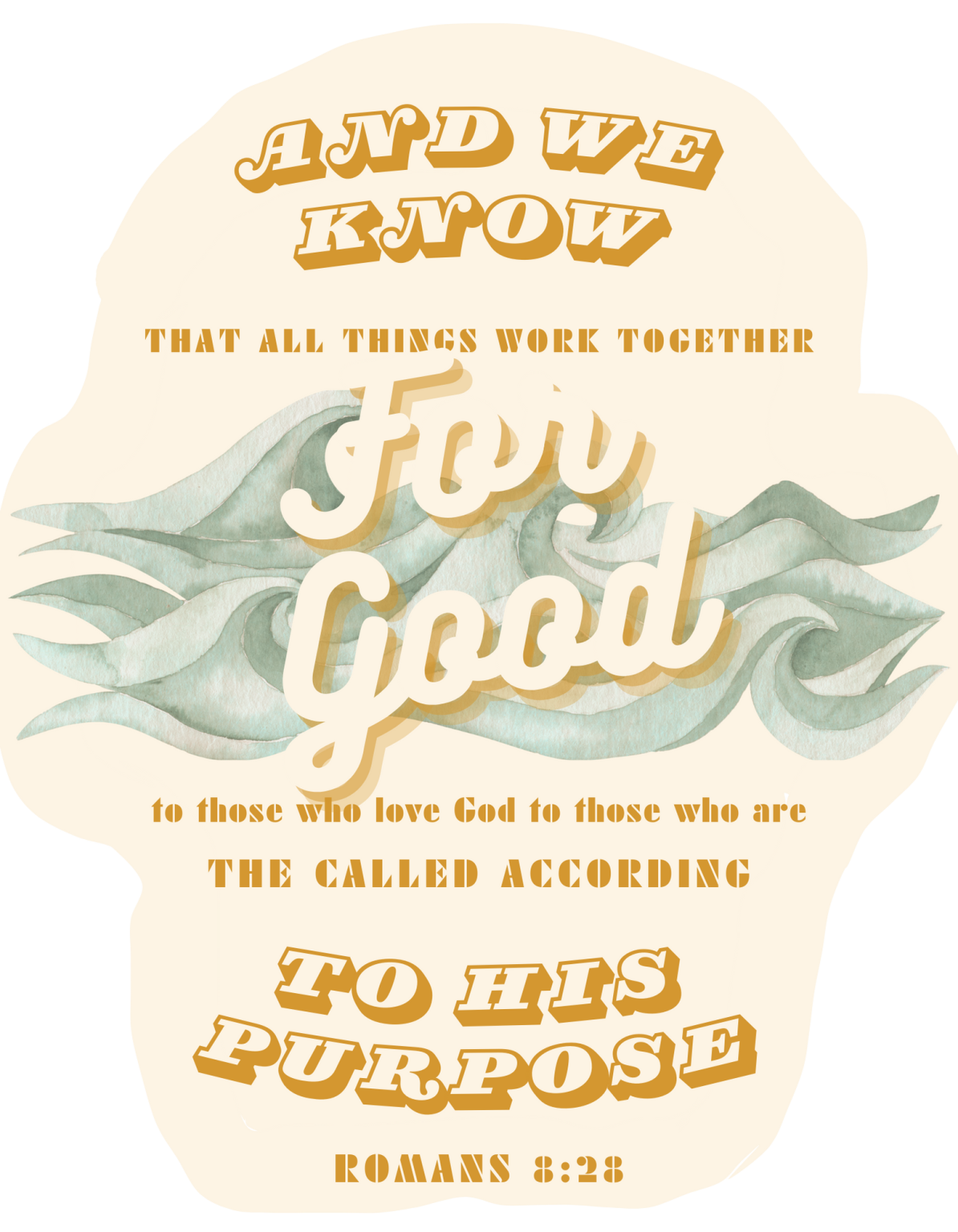 All Three 8:28 Collection Stickers - AWK Merch